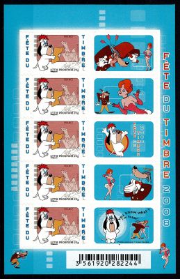 2008 - Feuillets Adhésifs France F160A/F162A - Fête du timbre ...