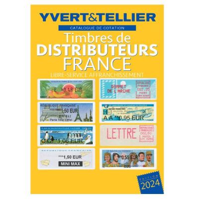 Catalogue des Timbres de l'Année 2024 Yvert et Tellier
